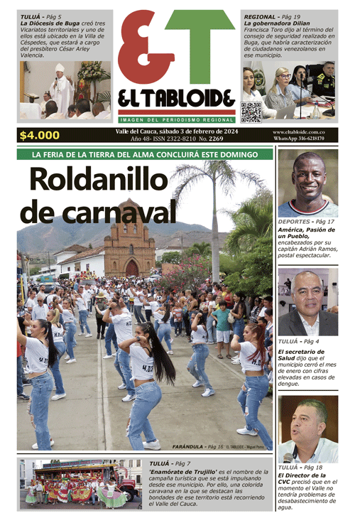 Versión Digital El Tabloide Noticias De Tuluá El Centro Y Norte